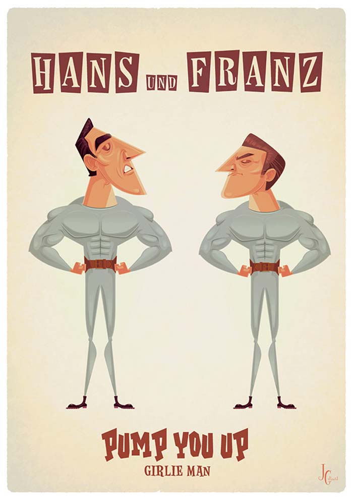 Amazing Vintage Styled Character Illustrations