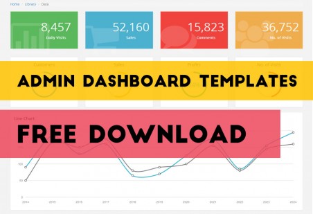 20 Admin Dashboard Templates Free Download for Your Web Applications