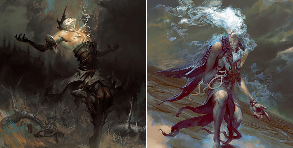 Angelic Character Designs Illustration - The Watchers Part-I