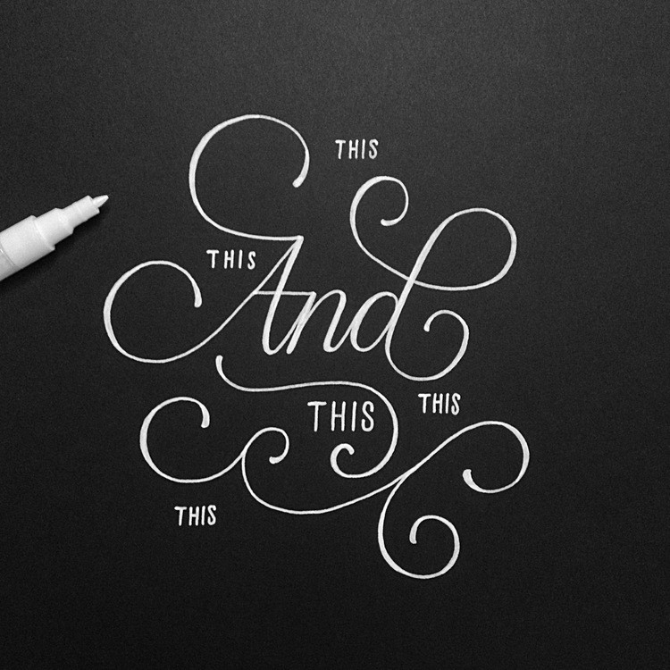 Beautiful Hand Lettering by Jonathan Faust