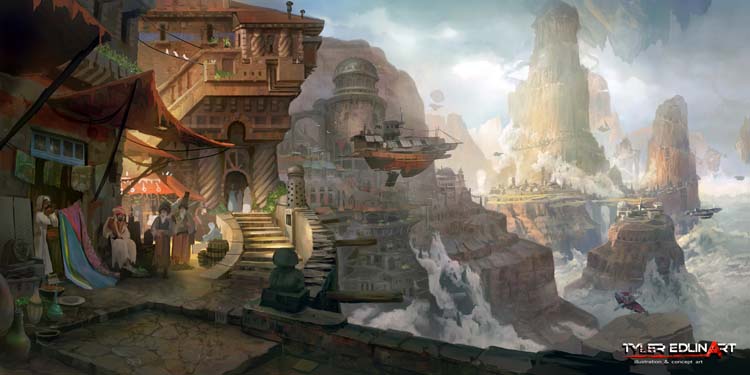 Epic Sci-fi Concept Art Inspiration