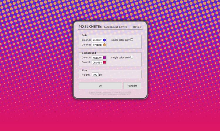 Make Your Own Background with Free Background Generators