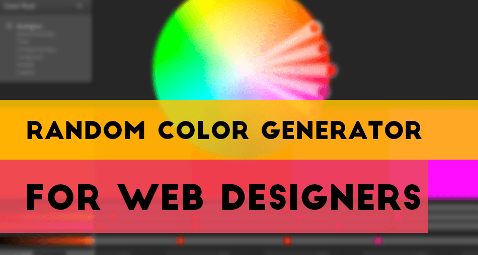 5 Best Random Color Generator for Web Designers