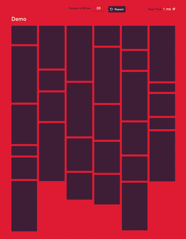 Blazing Fast Masonry Layout Generator