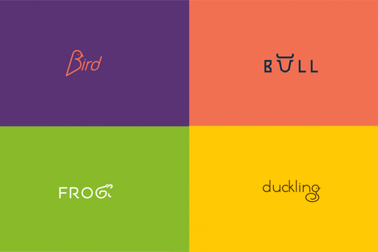 Creative Animal Wordmarks Logo Designs