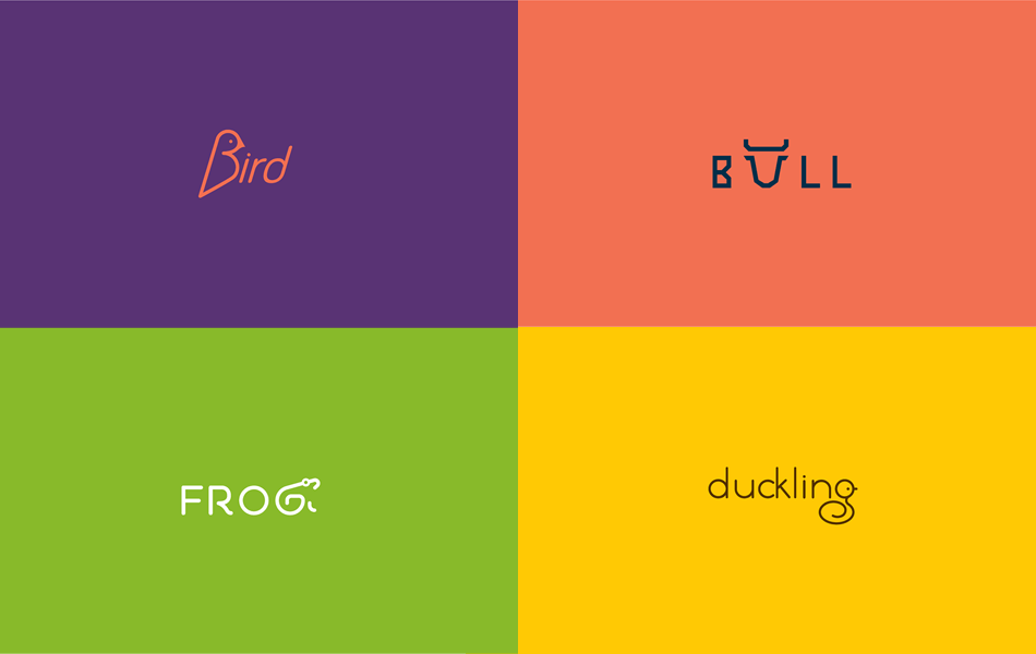 Creative Animal Wordmarks Logo Designs