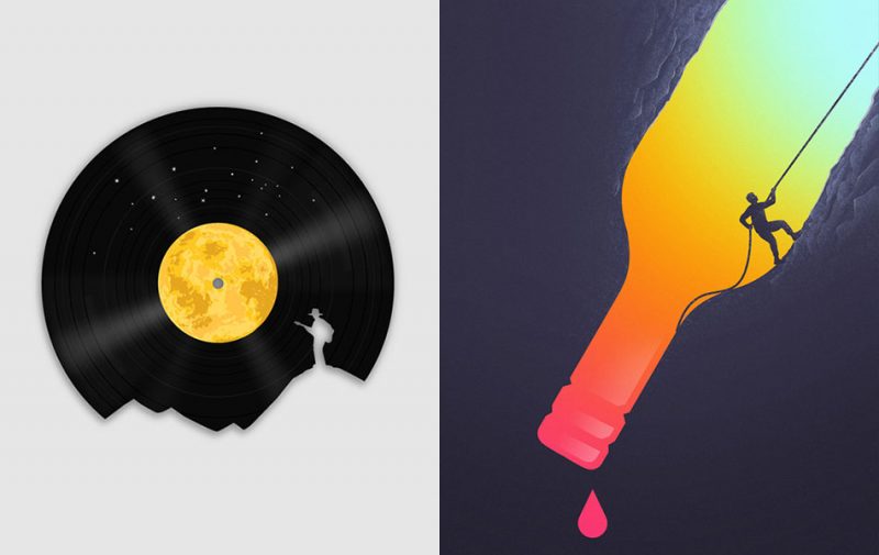 Artistic Exploration: 35 Examples of Negative Space in Art