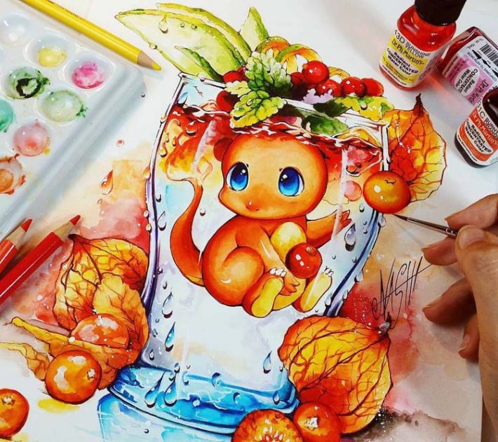 Brilliant Oil Paintings by Naschi - Paintings by Nashi