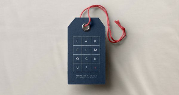 15 Free PSD Label and Tag Mockups to Enhance Your Designs