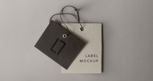 15 Free PSD Label and Tag Mockups to Enhance Your Designs