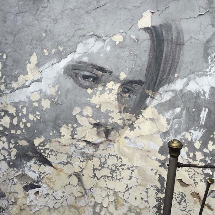 Collapse Portraits on Abandoned Buildings by Rone