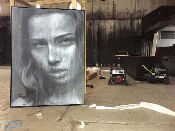 Collapse Portraits on Abandoned Buildings by Rone