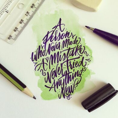 45 Inspirational Hand Lettering and Calligraphy Design