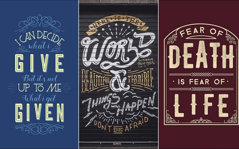 Excellent Typography and Lettering Designs for Inspiration