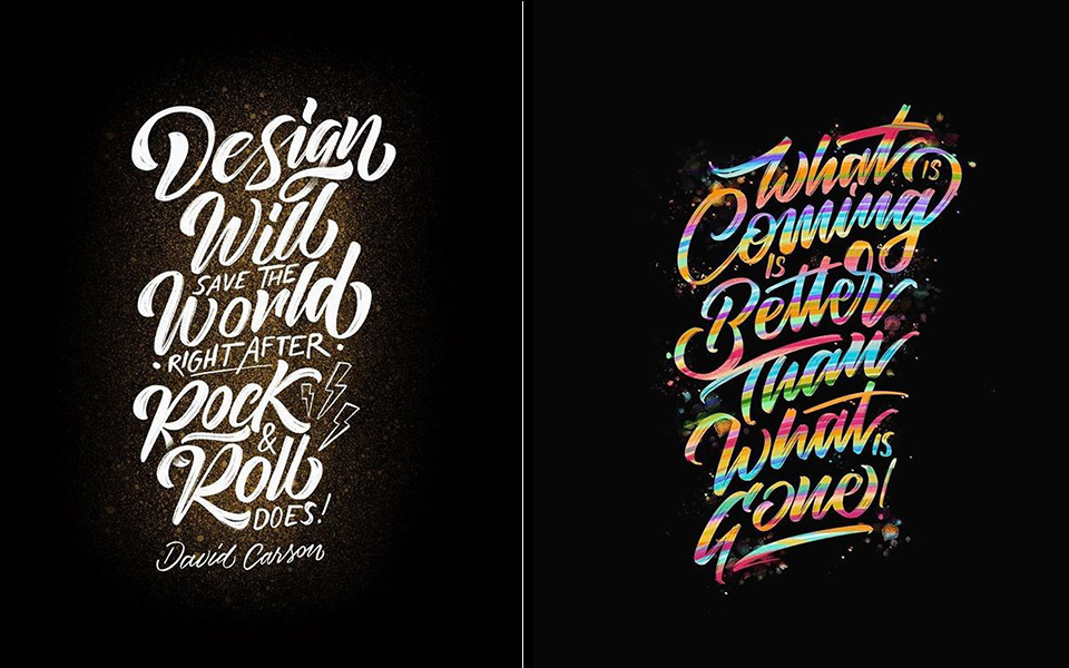 Outstanding Lettering and Typography Designs for Inspiration