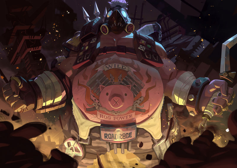Overwatch Roadhog Fanart