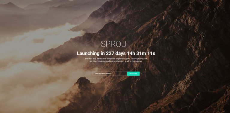 Simple Under Construction & Coming Soon HTML Page Free Download