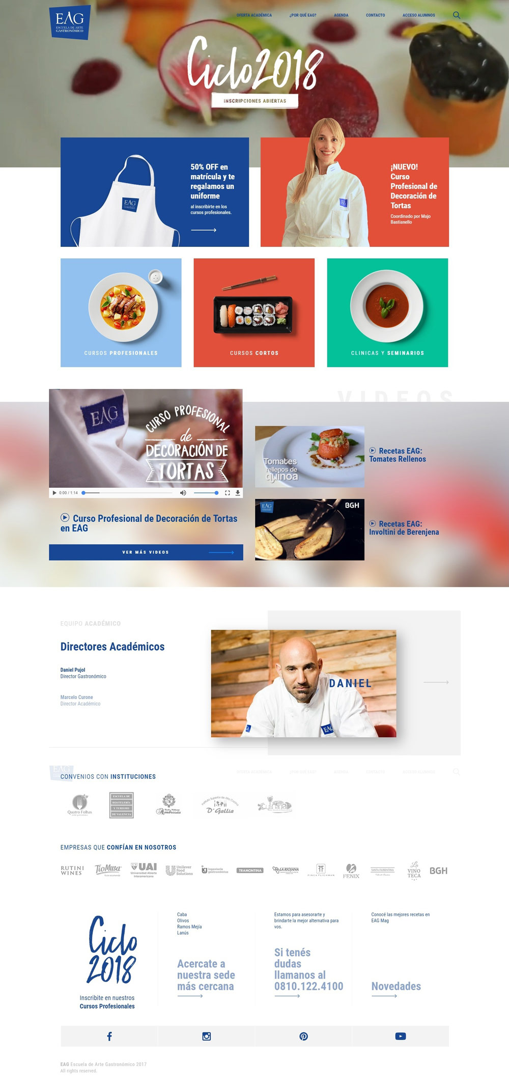 Modern and Creative School Website Designs for Inspiration