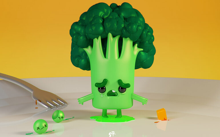 Brilliant 3D Characters Illustration by Santiago Moriv