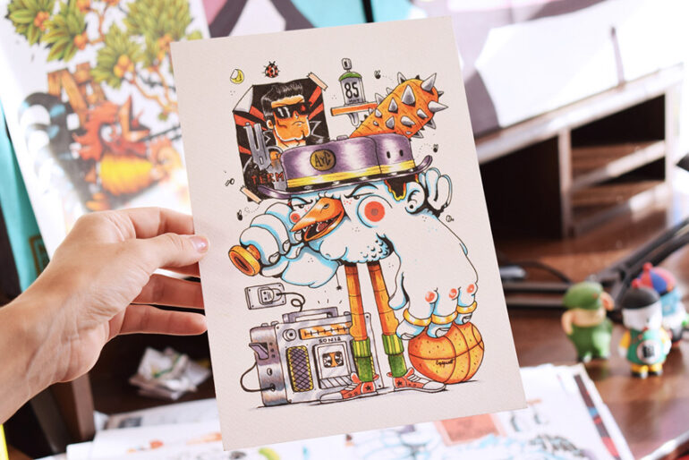 Awesome Handmade Artworks Illustration Work