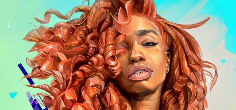 Beautiful Illustration Portraits by Digital Artist Denis