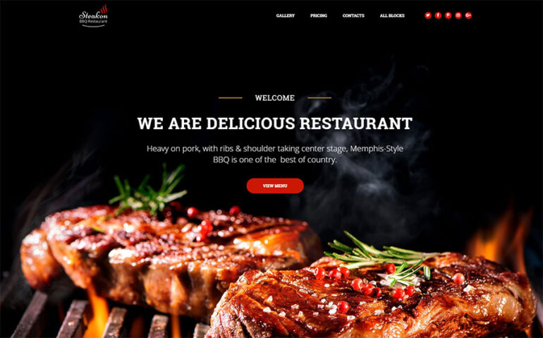 How To Choose The Best Food Web Template To Promote Your Business?