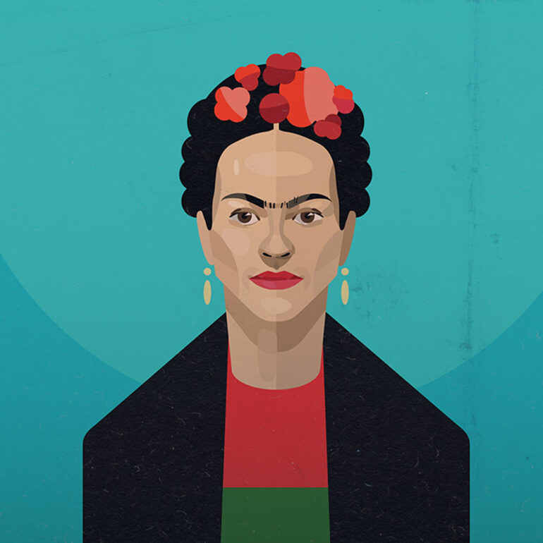 Colorful Portrait Illustrations – Brilliant Work of Irina Kruglova