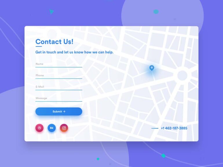 20 Beautiful Contact Us Page Designs for Inspiration