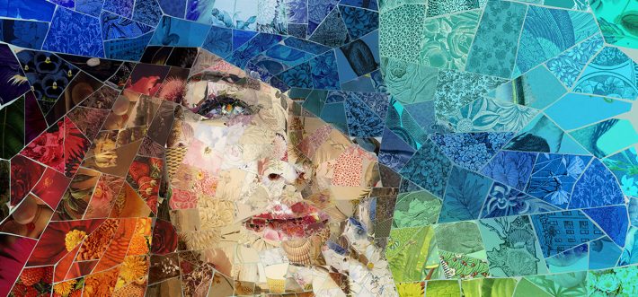 Amazing and Awesome Digital Mosaic Illustrations by Charis Tsevis