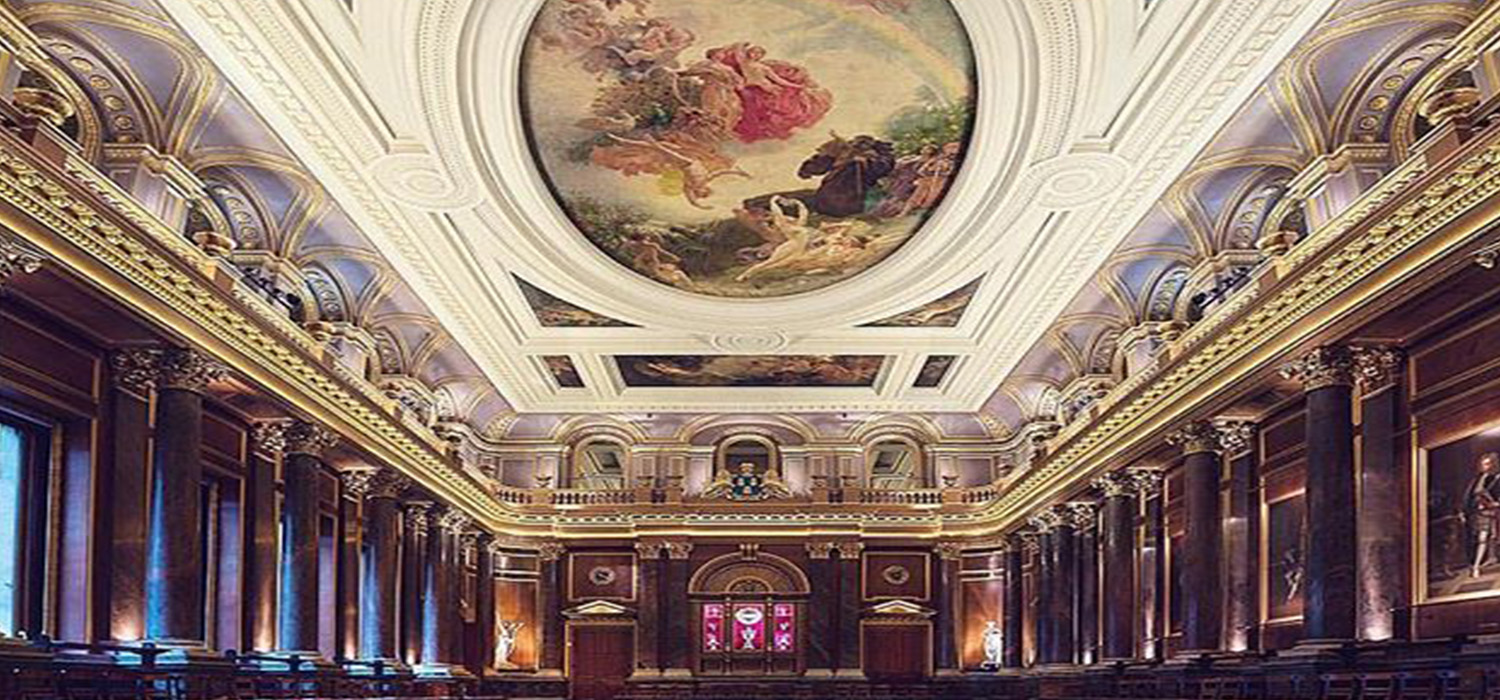 Panoramic Photographs of Architectural Symmetry