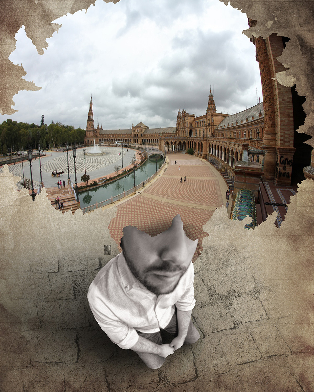 Surreal Photo Mashups to Show Connection Between Humans and Cities