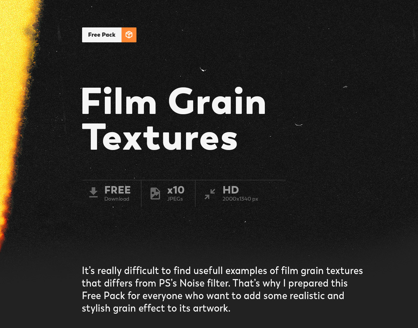 Film Grain Textures Free Download