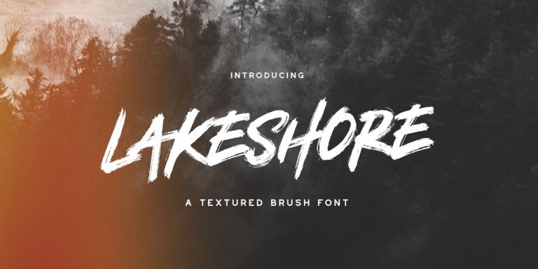Lakeshore Font – Free Brush Font