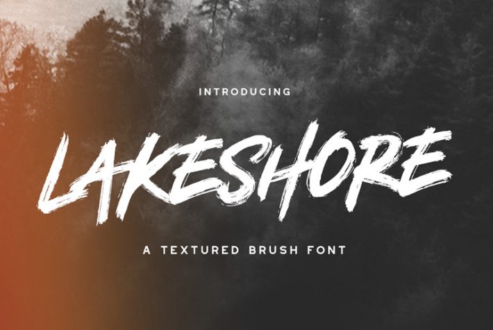 Lakeshore Font – Free Brush Font