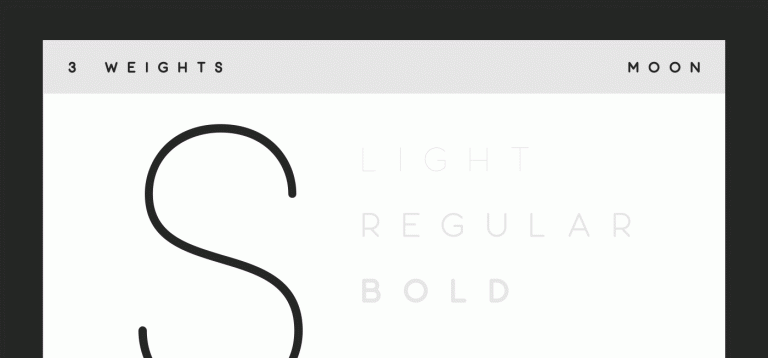 Moon Font Free Download