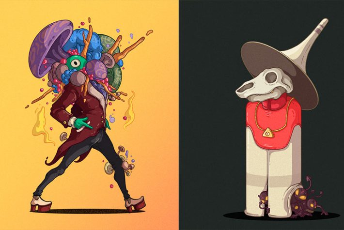 30 Days Illustration Character Designs
