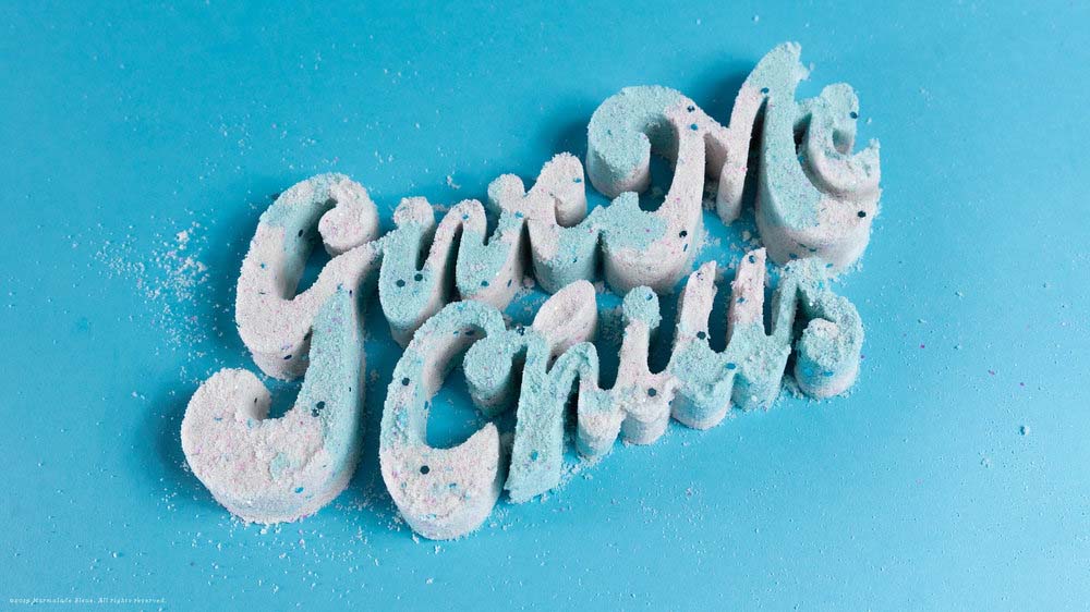 Brilliant Food Typography by Danielle Evans