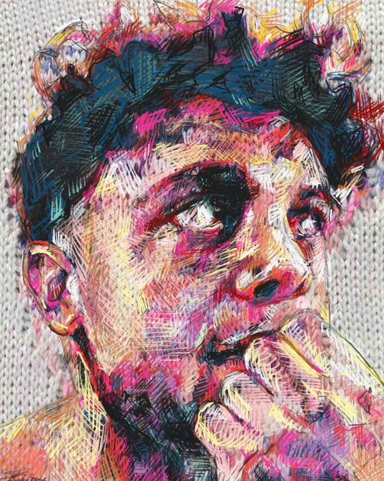 Amazing Knitting Portraits that are truly awesome and cool