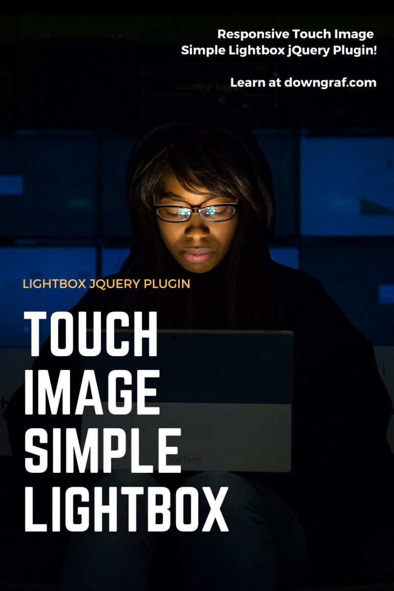 Responsive Touch Image Simple Lightbox jQuery Plugin
