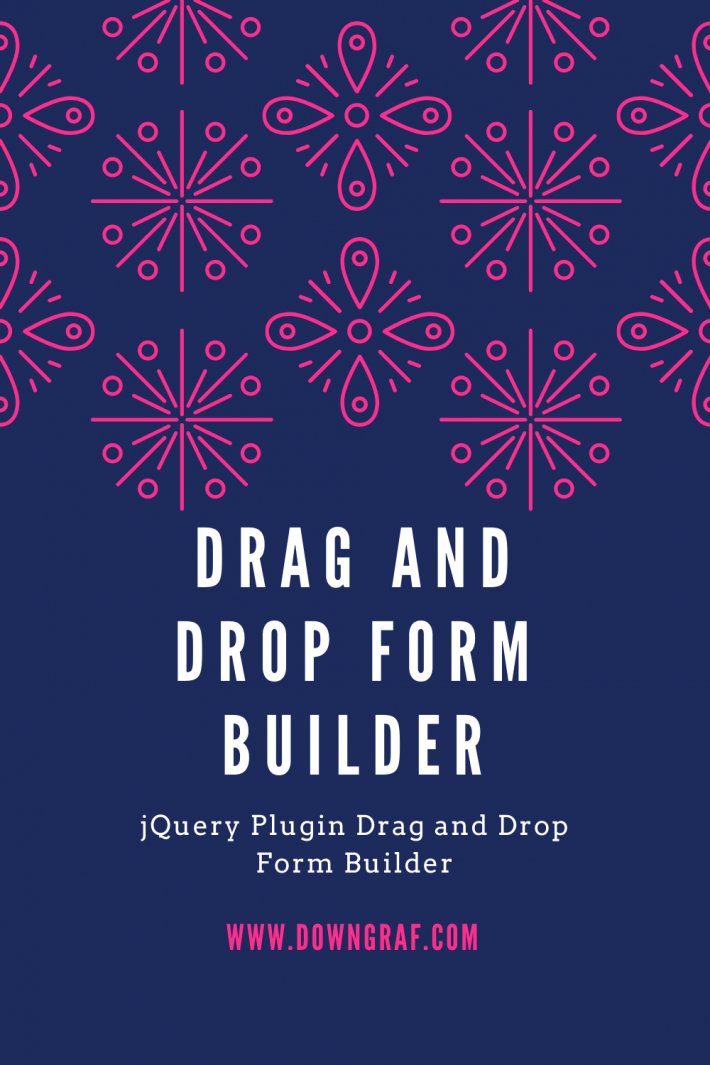 Free jQuery Plugin Drag and Drop Online Form Builder