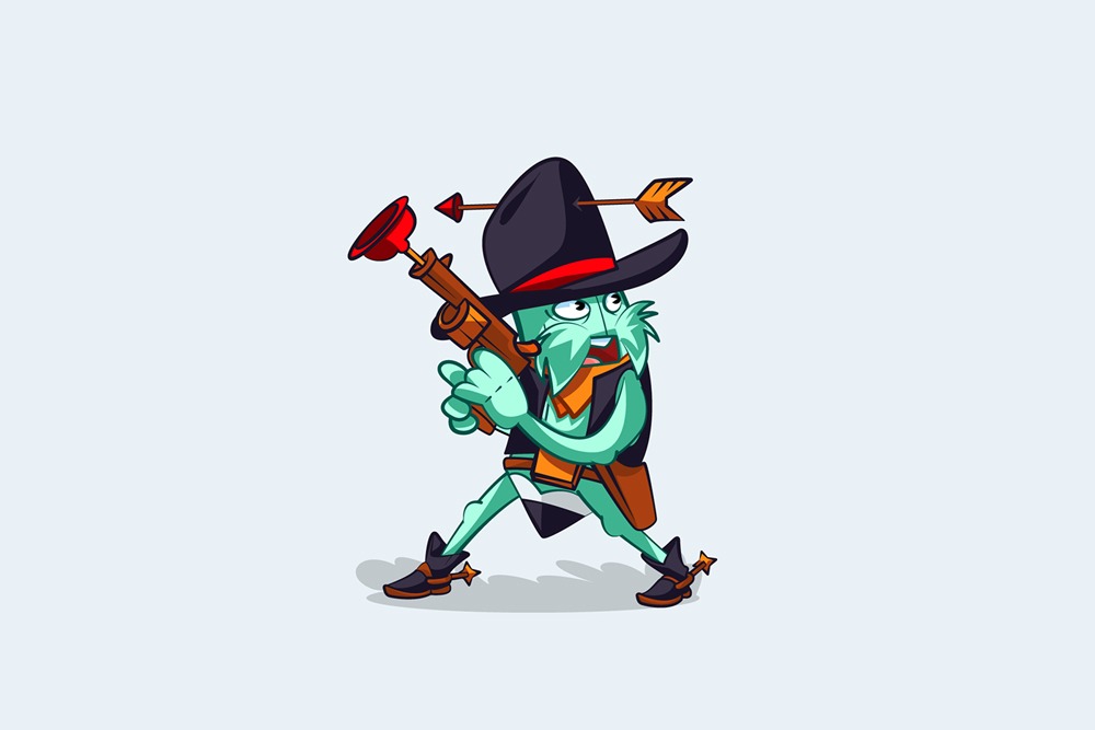 Vector Character Design by Ukraine Based Artist
