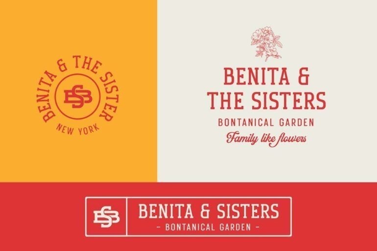 Monogram Holder Font Slab Serif Display Typeface