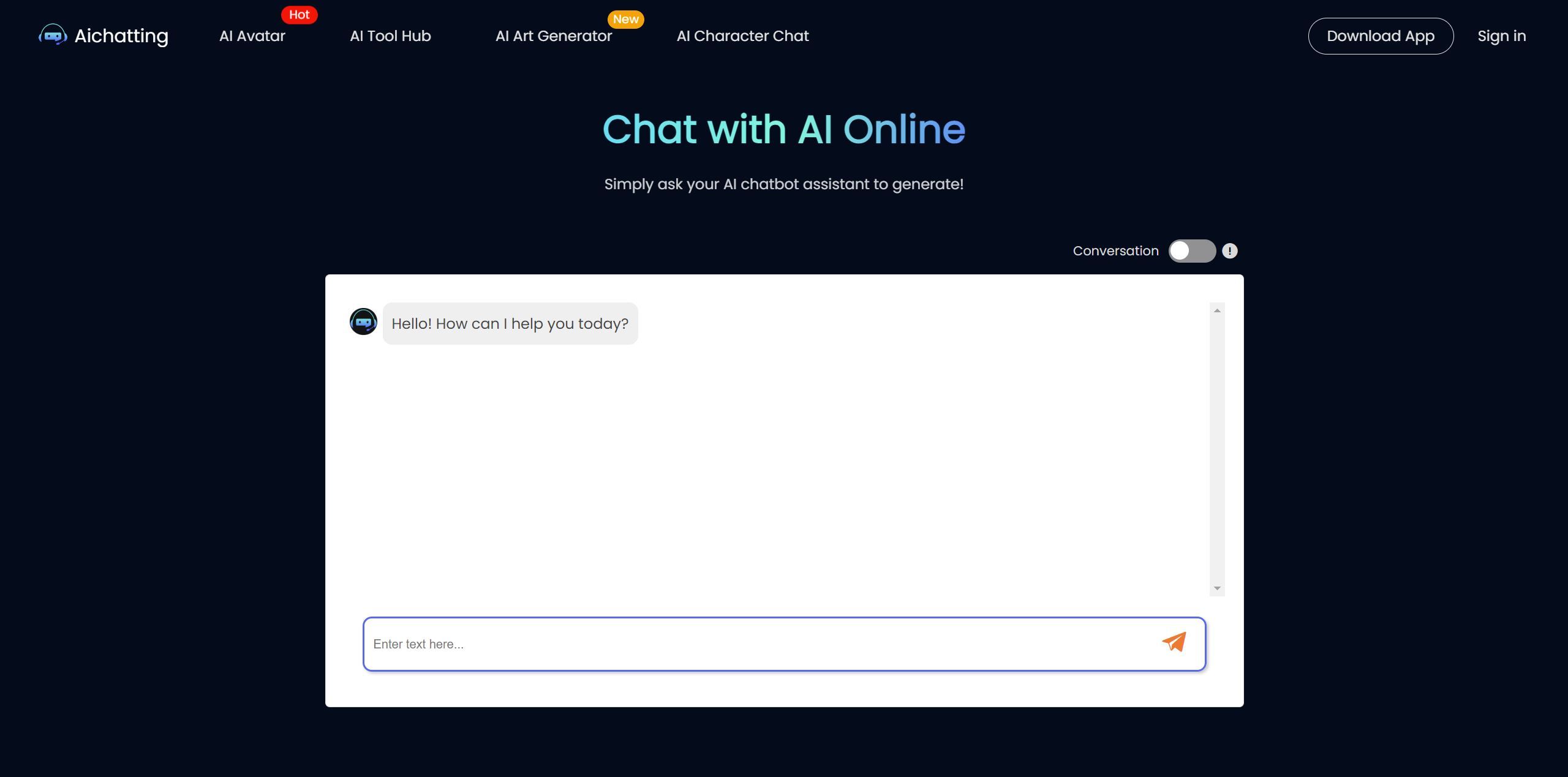 Aichatting.net: Engaging in Conversations with AI Chatbots