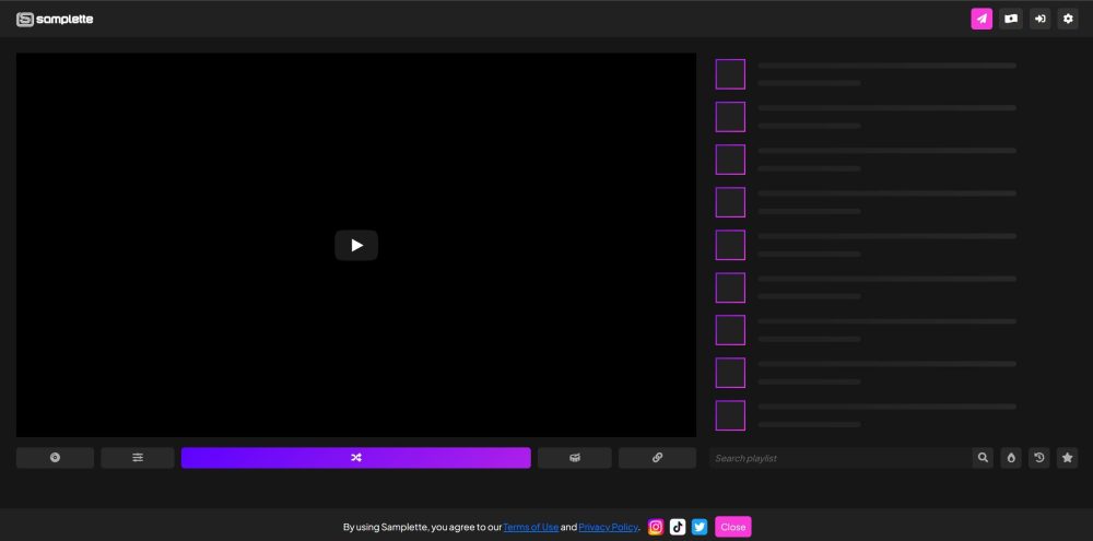 Samplette: AI Music Production and Audio Composition