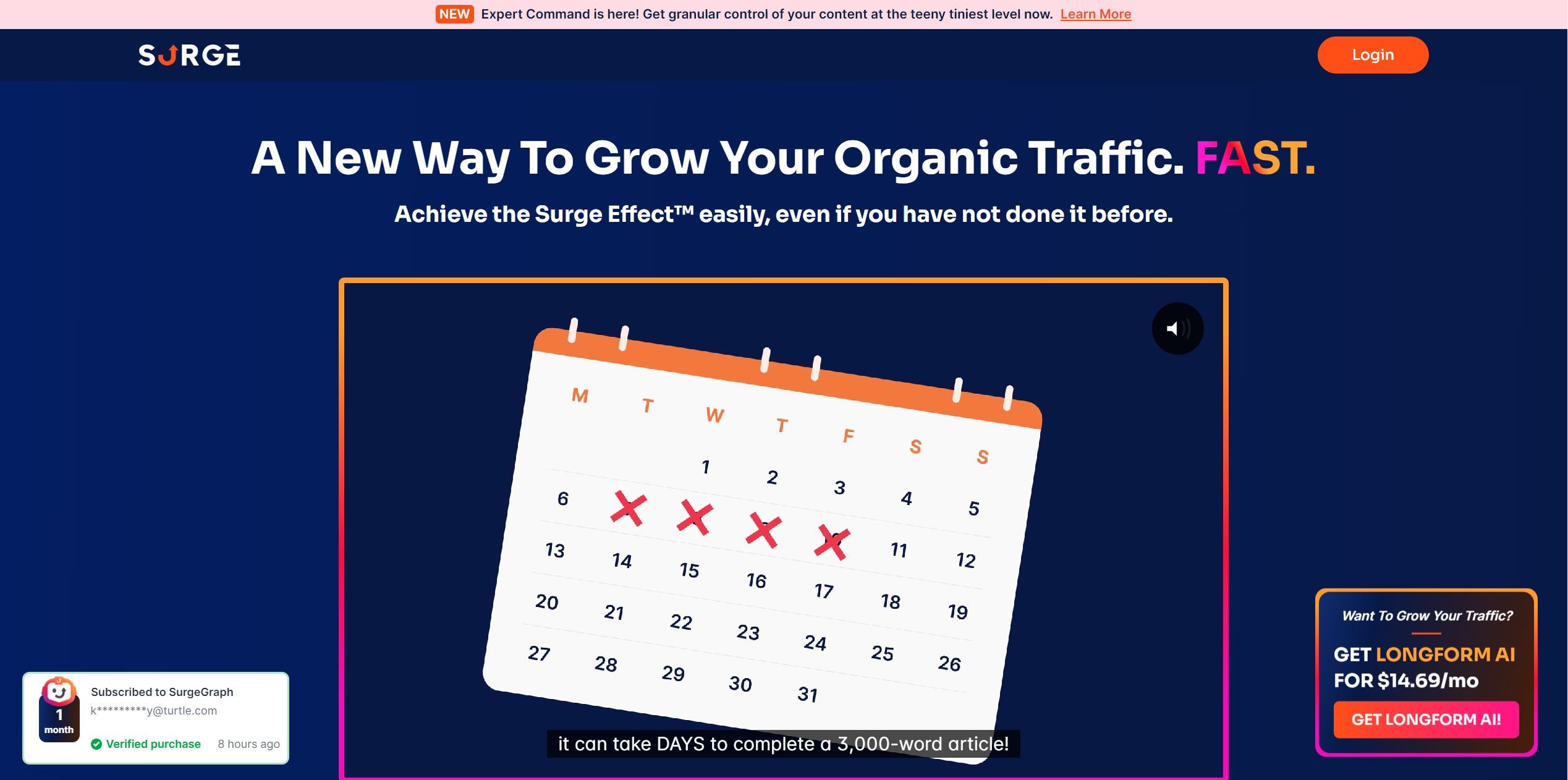Optimizing Content with SurgeGraph AI